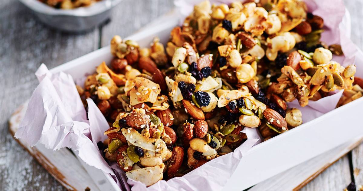 35 snacks saludables y caseros para llevar