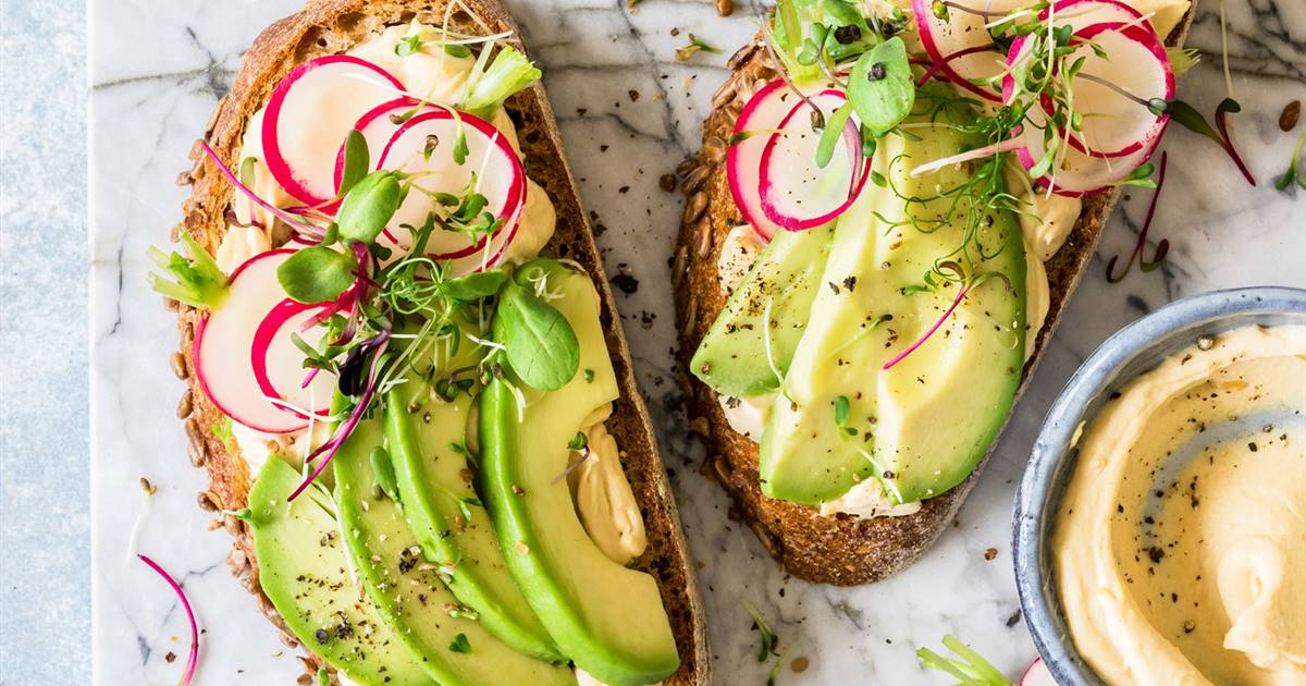 10 tostadas de aguacate saludables y muy nutritivas
