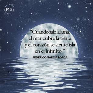 25 frases de la Luna para dedicar y enamorar