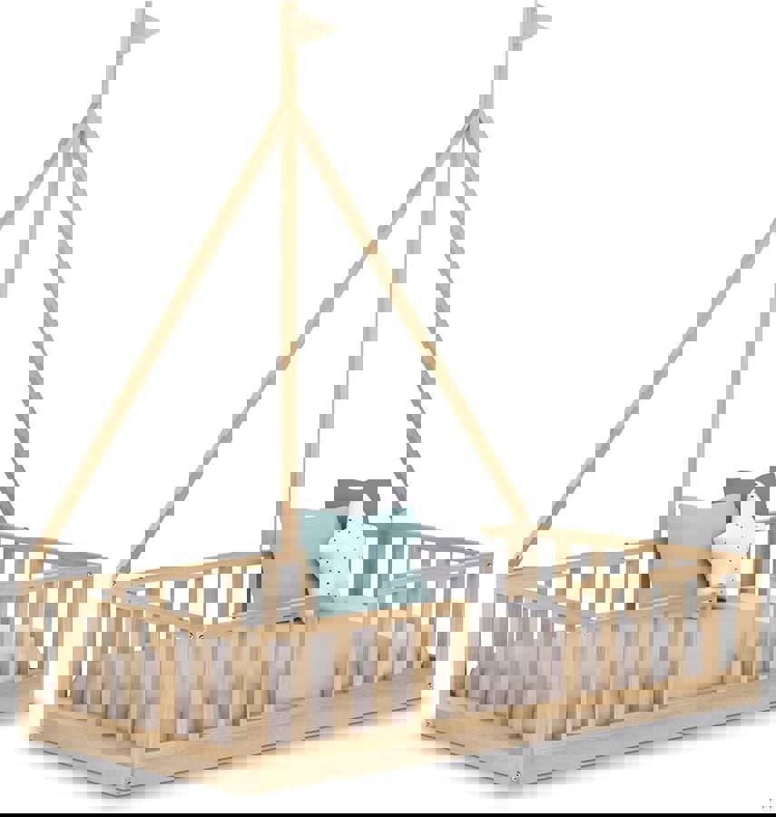 Habitación Montessori: cómo montar el dormitorio de los niños para que ...