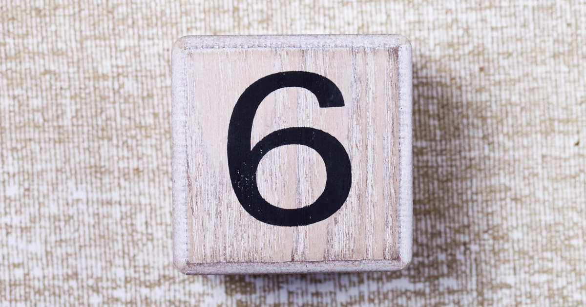 El número 6 en numerología: cuál es su significado espiritual y cómo ...