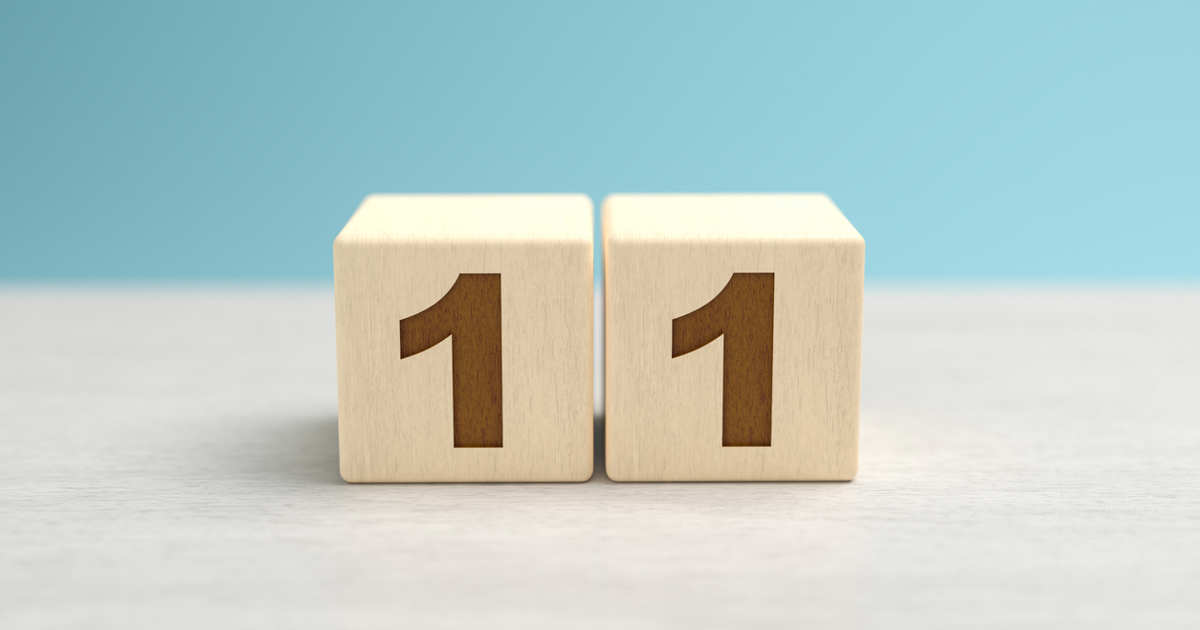 El número 11 en numerología: qué significa este número maestro y cómo ...
