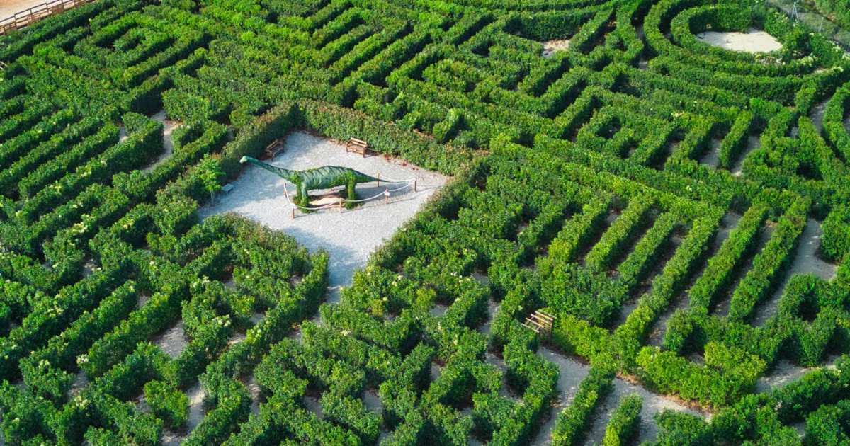 El mejor lugar donde perderse en Semana Santa es este verde laberinto ...
