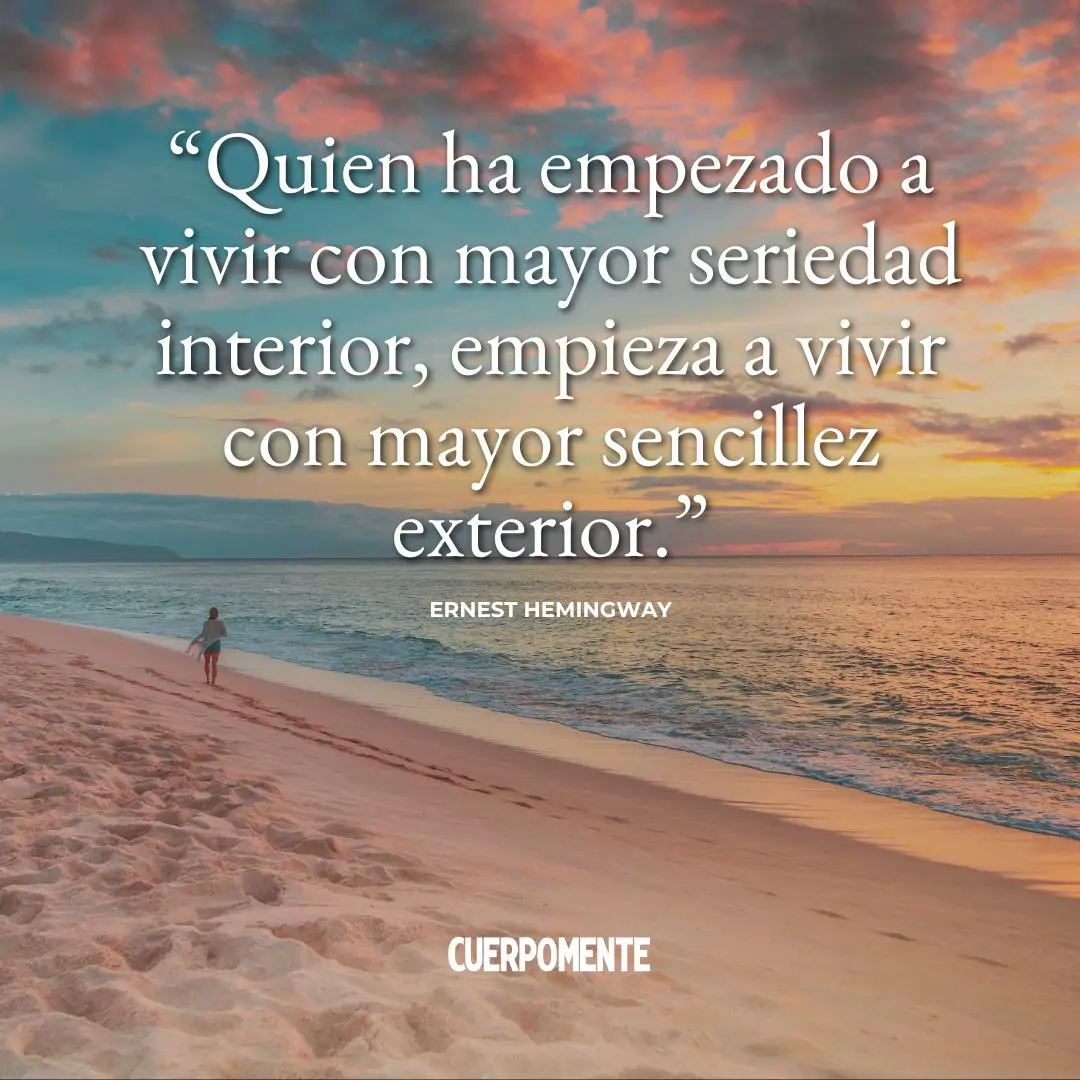 30 frases de Hemingway sobre la vida, el mar y el amor