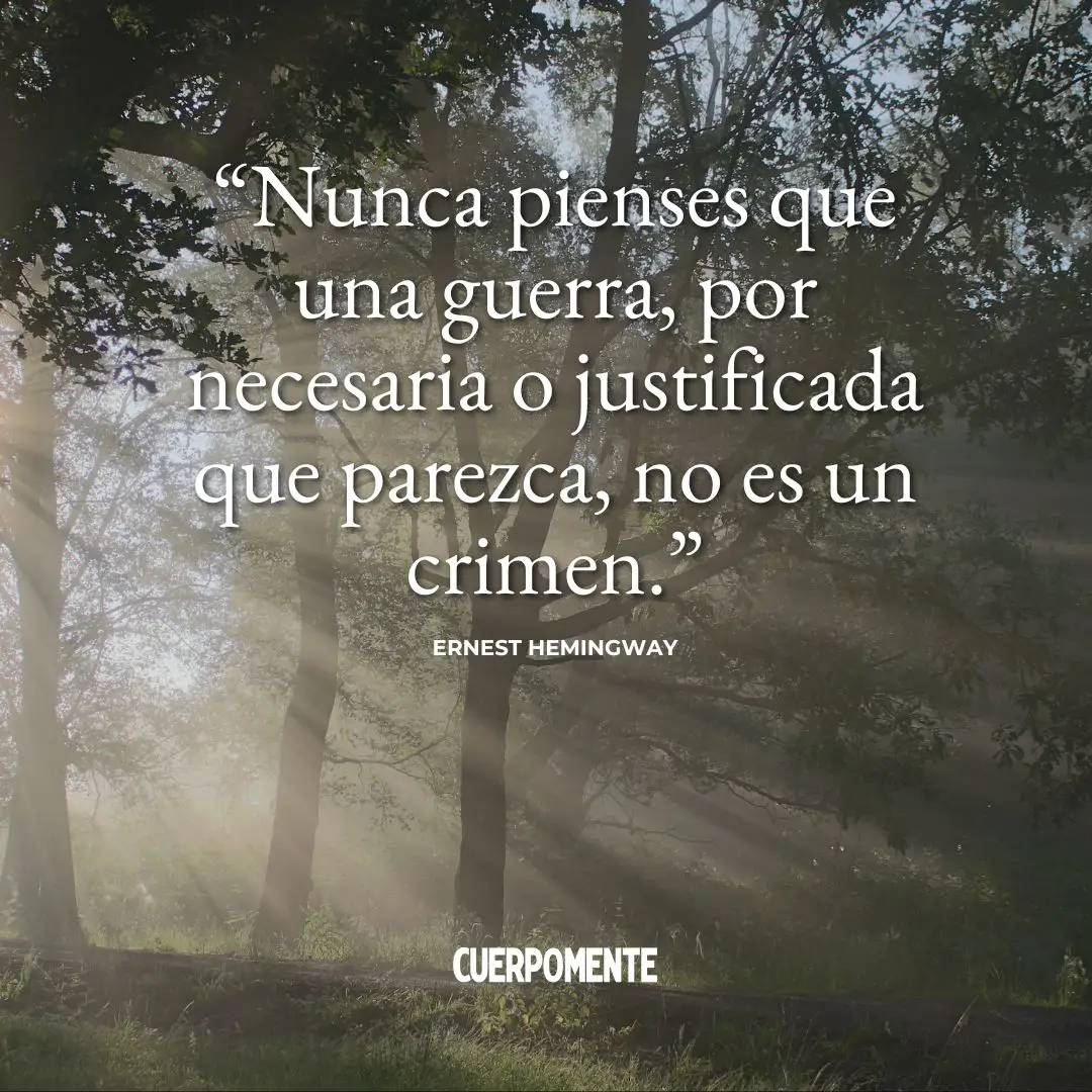 30 frases de Hemingway sobre la vida, el mar y el amor