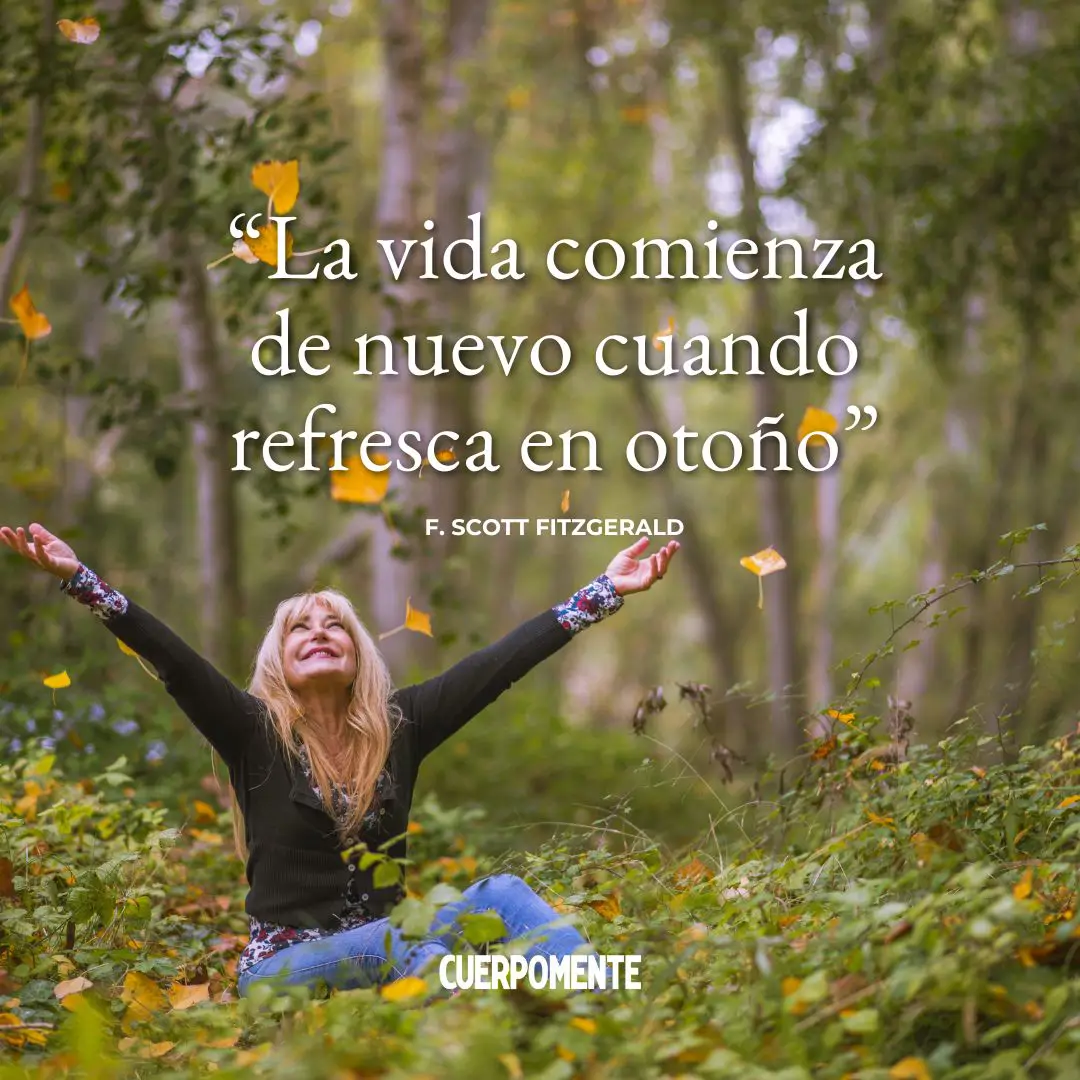 30 frases motivadoras de otoño para encarar la nueva estación con alegría