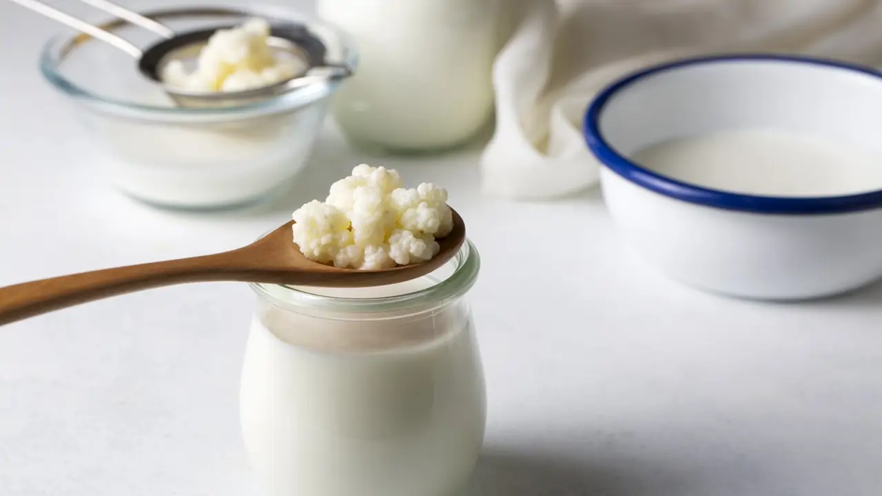 Cómo preparar un buen kéfir con leches vegetales
