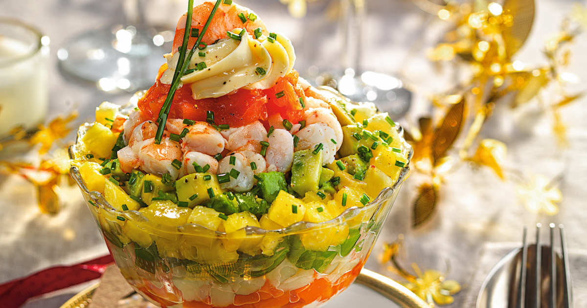 Ensaladilla rusa especial Navidad con salmón ahumado y langostinos: el ...